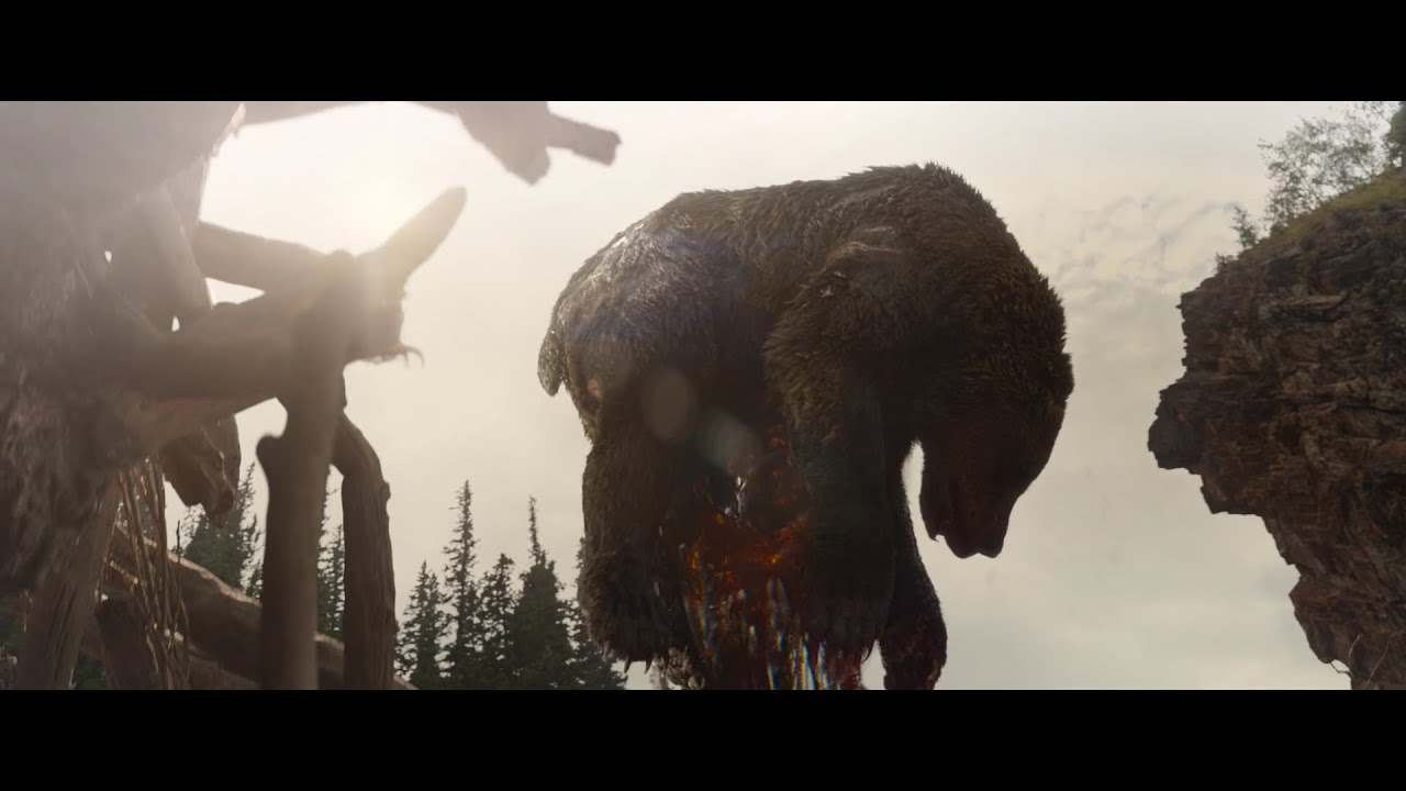 Feral Predator vs Bear 4K / PREY 2022 - YouTube