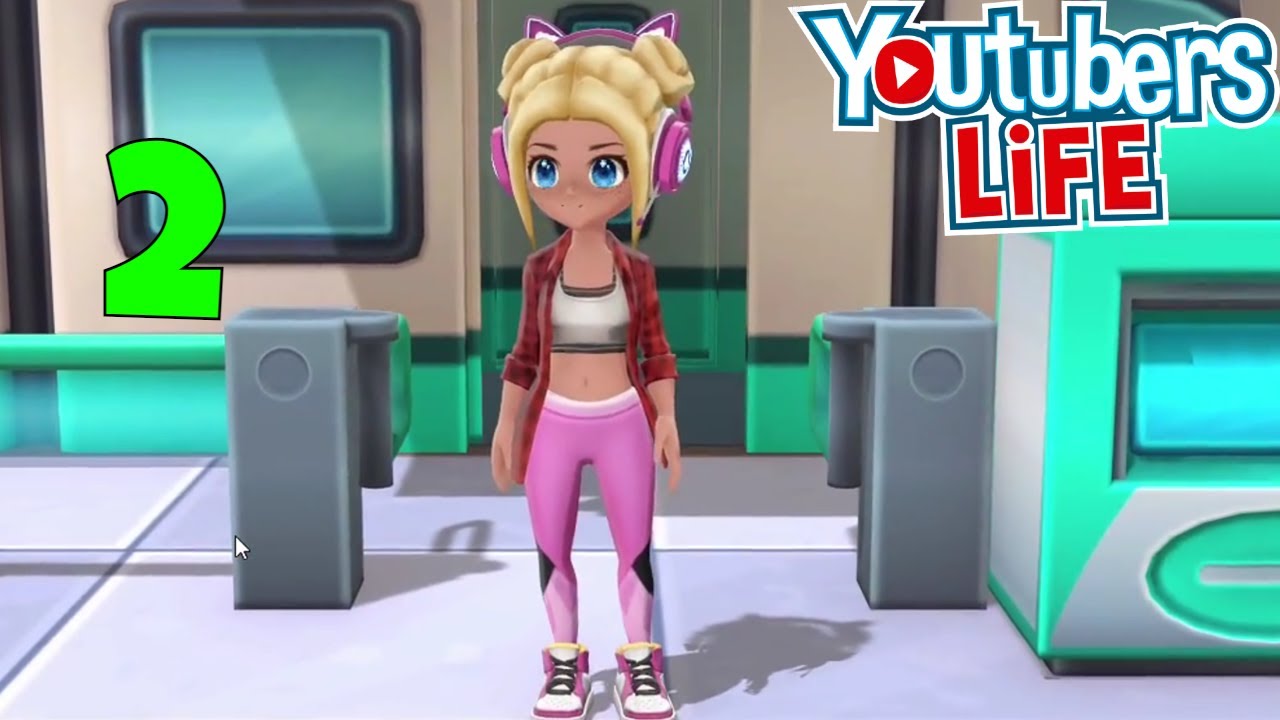 Let's Play Youtubers Life 2 Part 2 Getting Playcon Ticket - YouTube