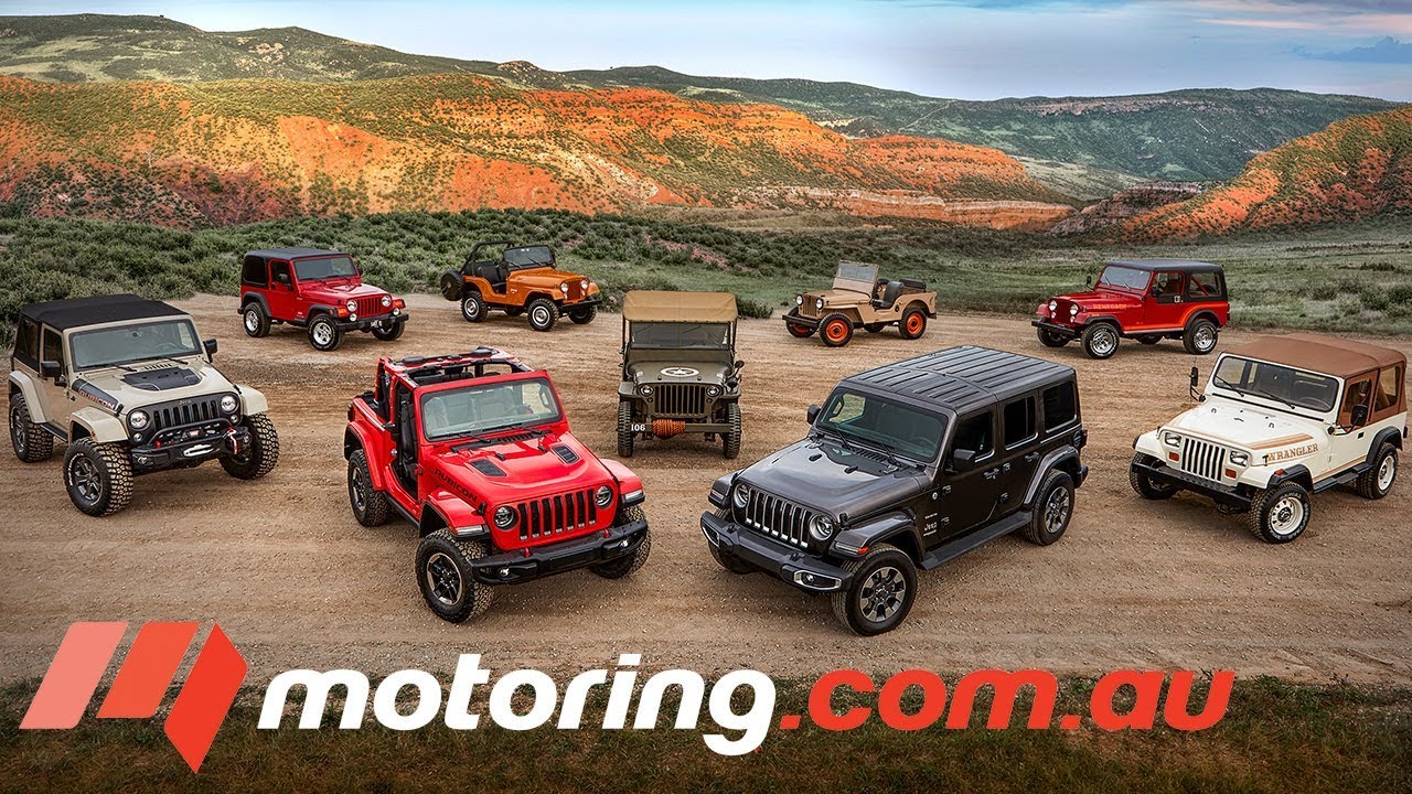 Behind the design of the new Jeep Wrangler | motoring.com.au - YouTube