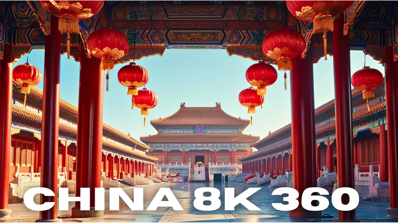8K VR 360° • YU GARDENS Shanghai Walking Tour | Virtual Reality Videos ...
