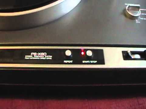 Sony PS-X60 Turntable - YouTube