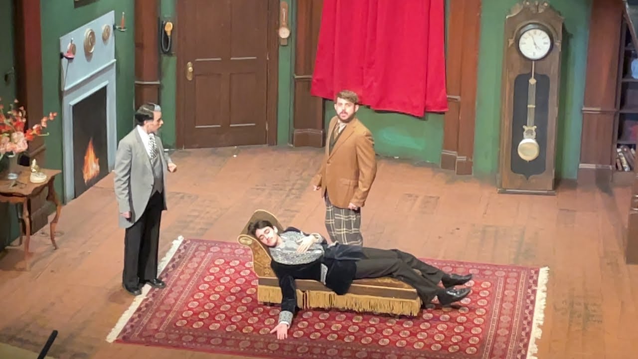 The Play That Goes Wrong starring Jared Albano 2024 - YouTube
