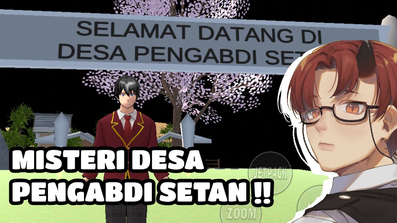 MISTERI DESA PENGABDI SETAN MENGERIKAN !!! - SAKURA SCHOOL SIMULATOR ...