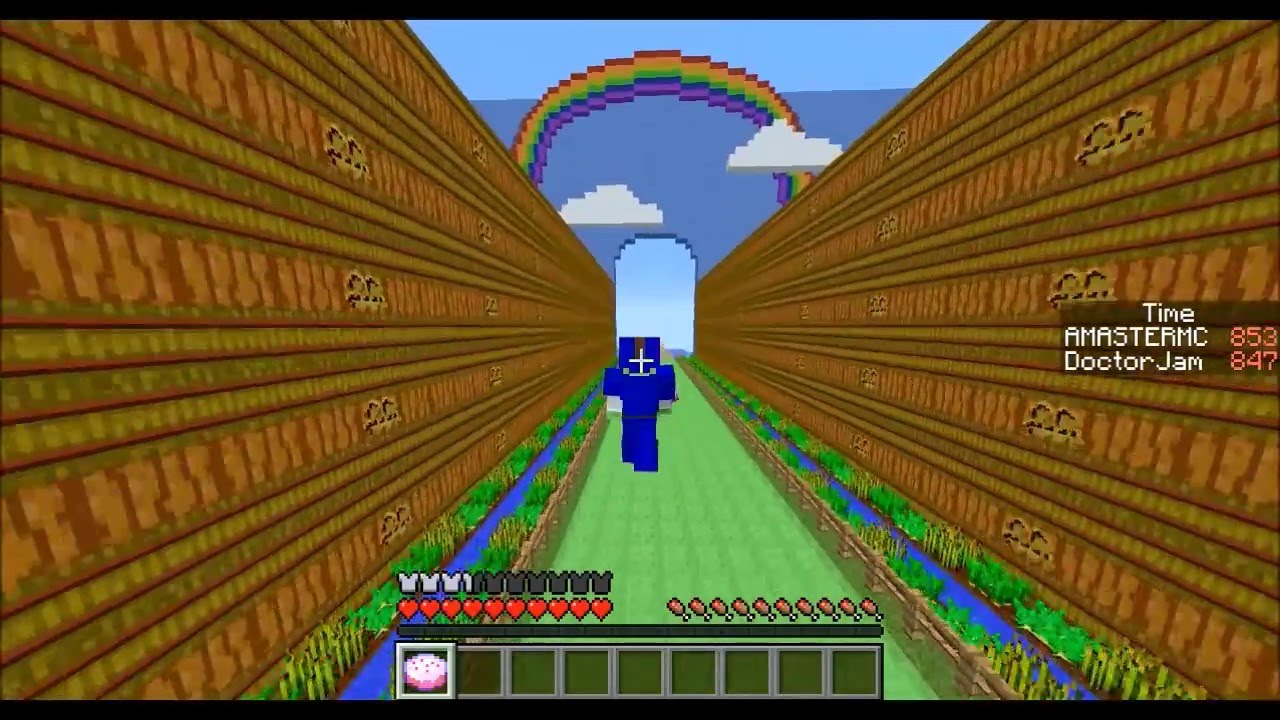 Speed Run (Minecraft Race Map) - YouTube