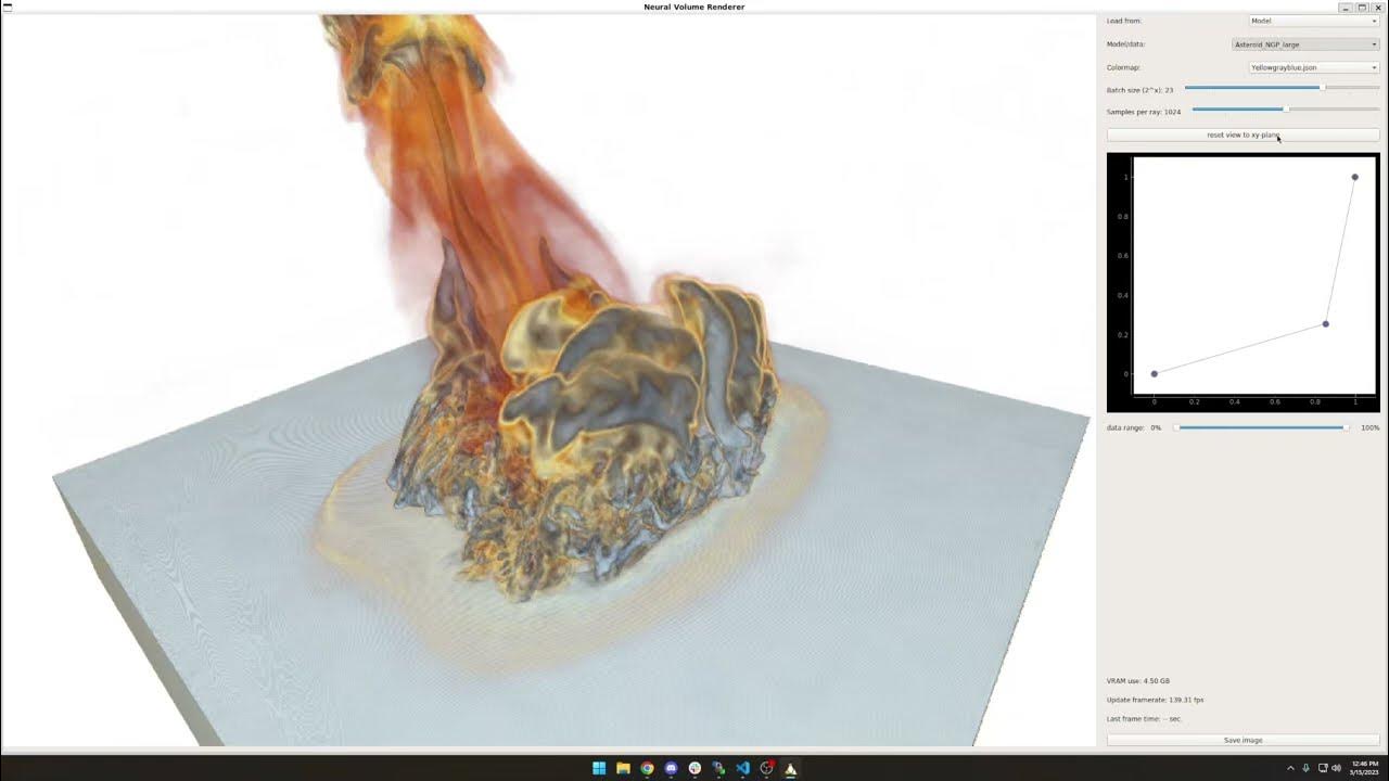 Python Neural Volume Renderer (VIS23 submission 1036) - YouTube