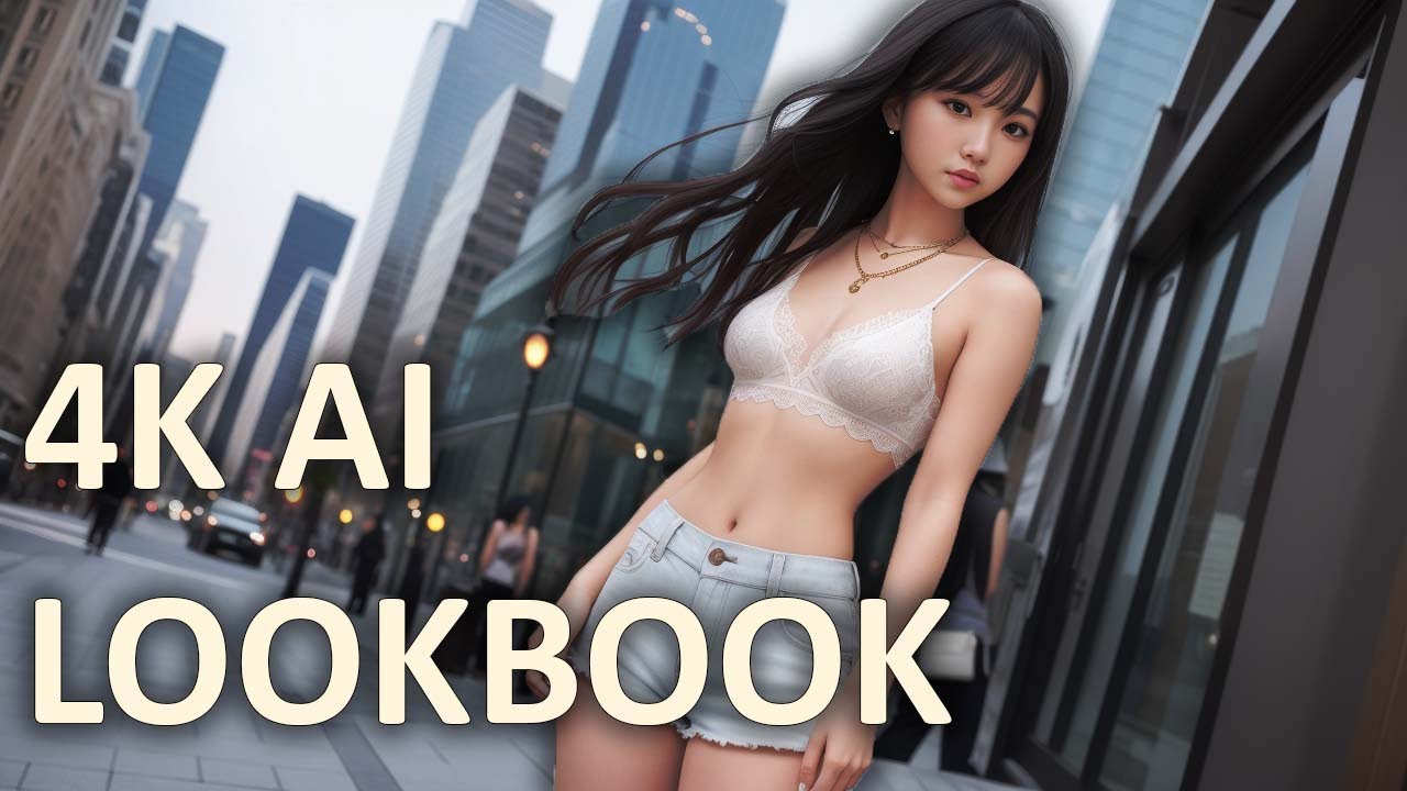BEAUTIFUL GIRLS STREETWEAR - AI 4K LOOKBOOK - YouTube