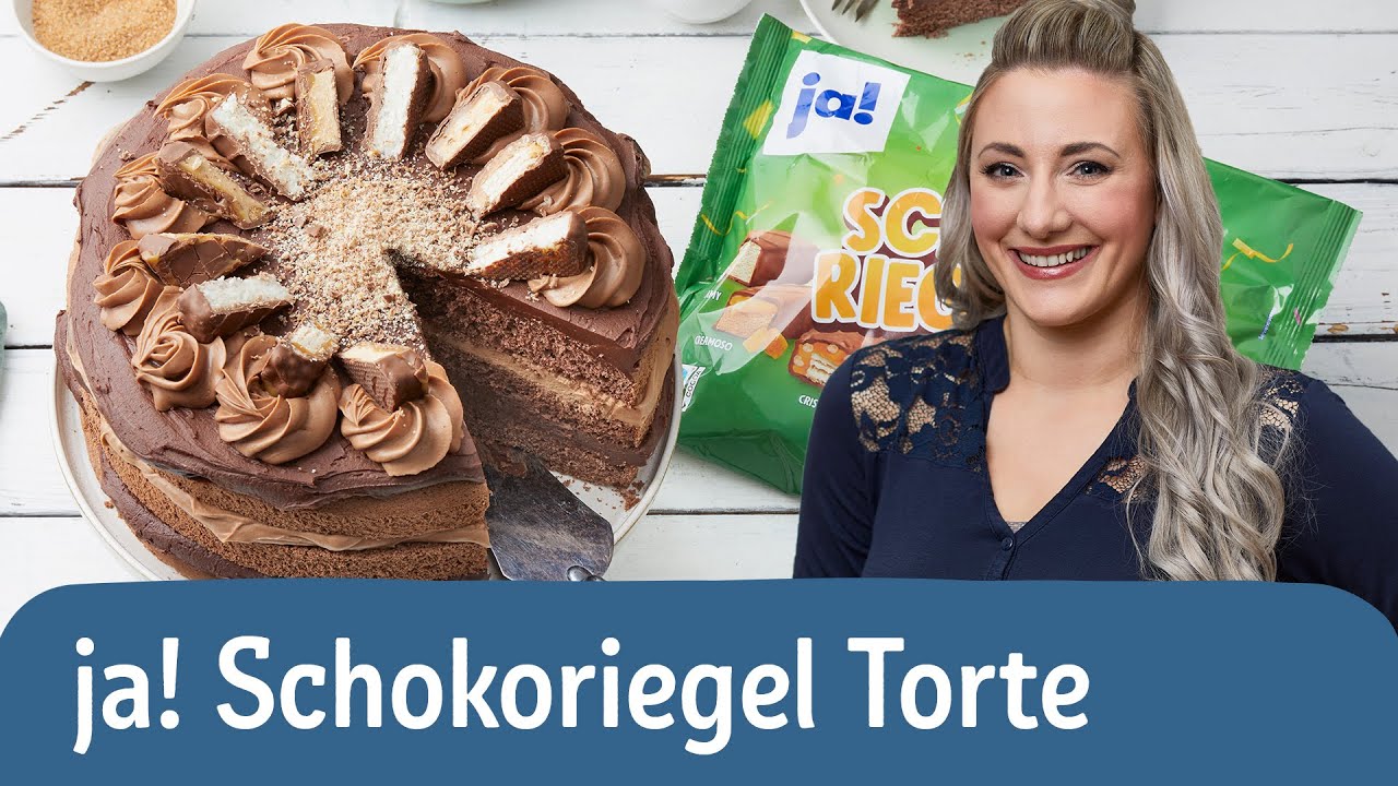 Schokoriegel-Torte 🍫 | Backen mit Lisa | REWE Deine Küche - YouTube