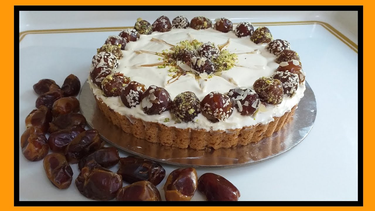 Date Tart Recipe - YouTube