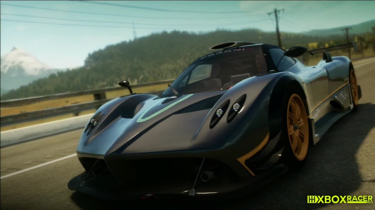 Forza Horizon - Goliath Time Attack - Pagani Zonda R - YouTube