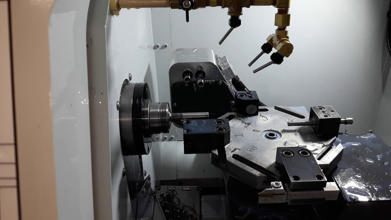 Fully Automatic Small Parts Turning Haas Cl-1 - YouTube