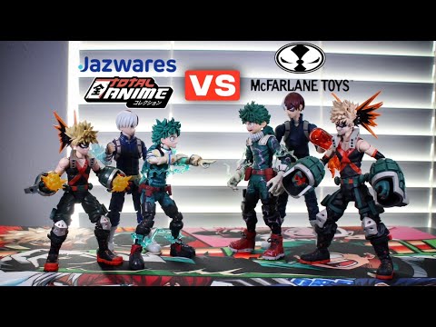 Jazwares VS McFarlane Toys: My Hero Academia #myheroacademia #mha #mcfarlanetoys #jazwares