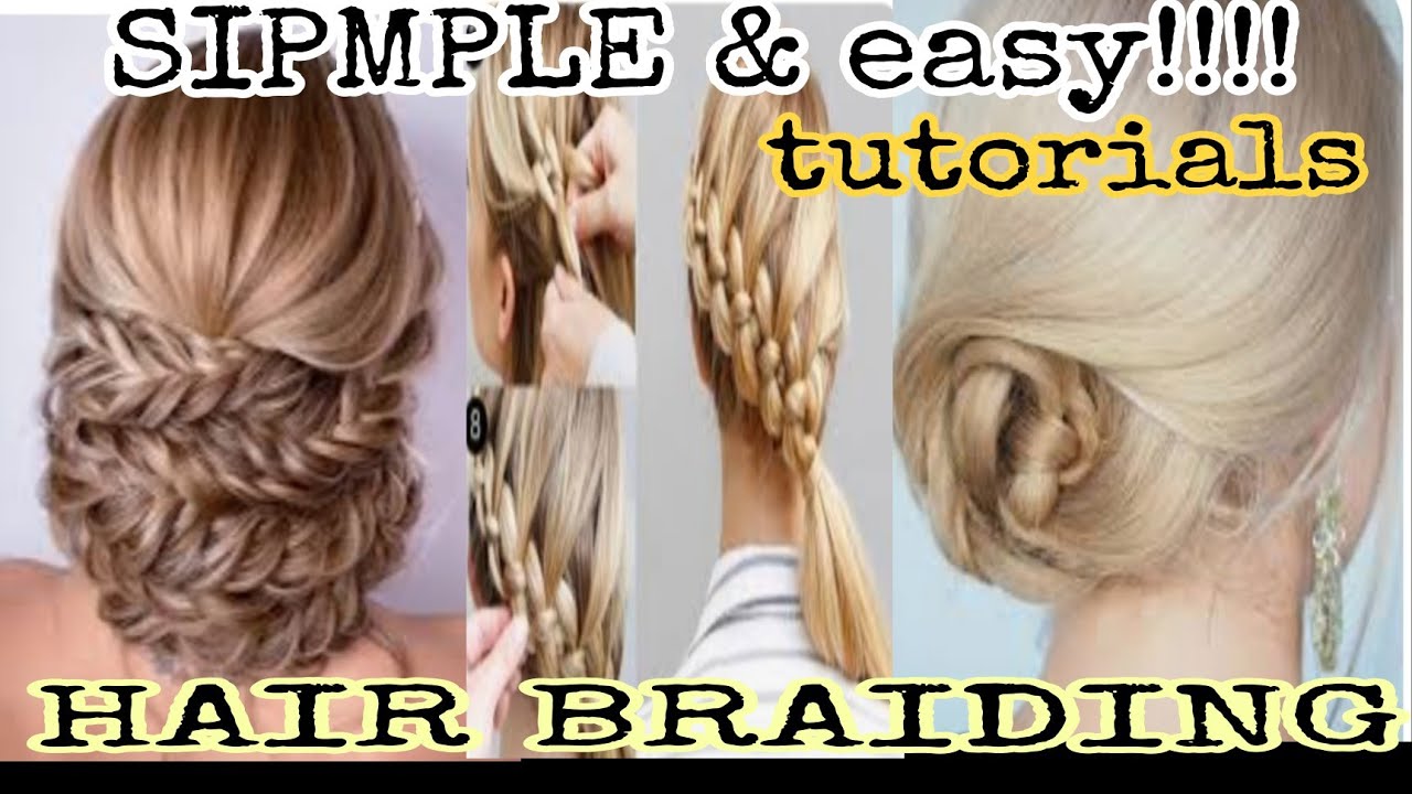 HAIR BRAIDING TUTORIALS best ever techniques... - YouTube