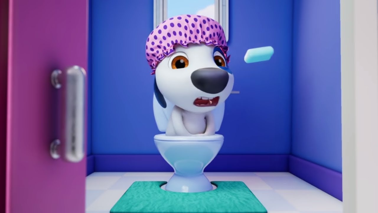 Crazy Toilet vs. Tom 🚽💥 My Talking Tom Friends NEW Cartoon Trailer ...
