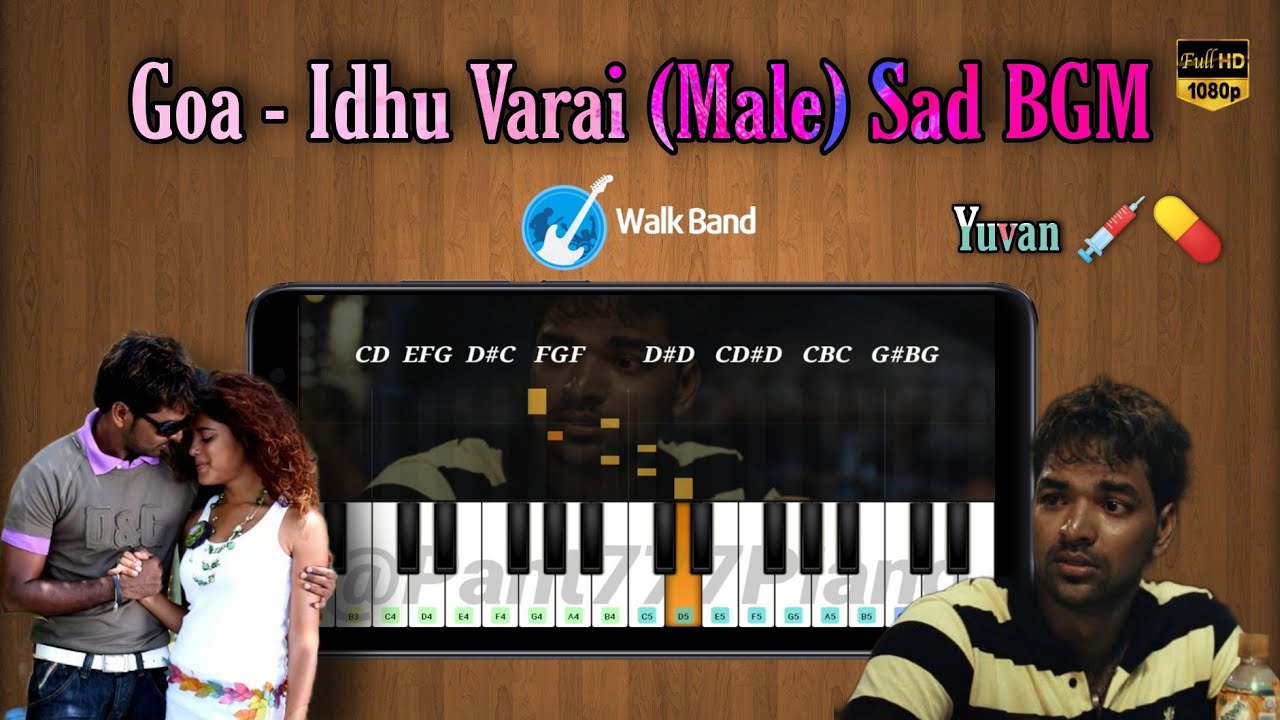 Goa - Idhu Varai Song in Piano | Yuvan Shankar Raja | Walk Band - YouTube