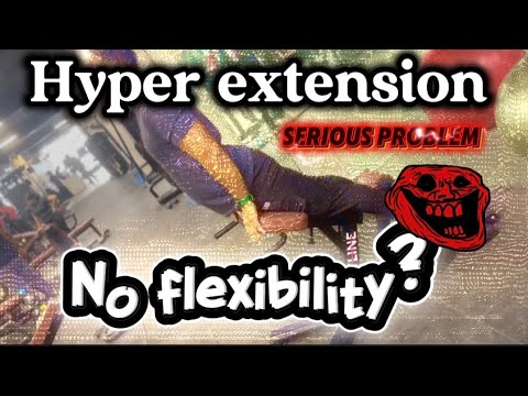 Hyper extension for strong lower back and better flexibility 😃💪 - YouTube