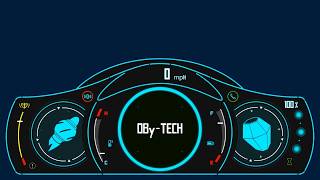 Tanky VR Interface GUI / Dashboard Speedometer
