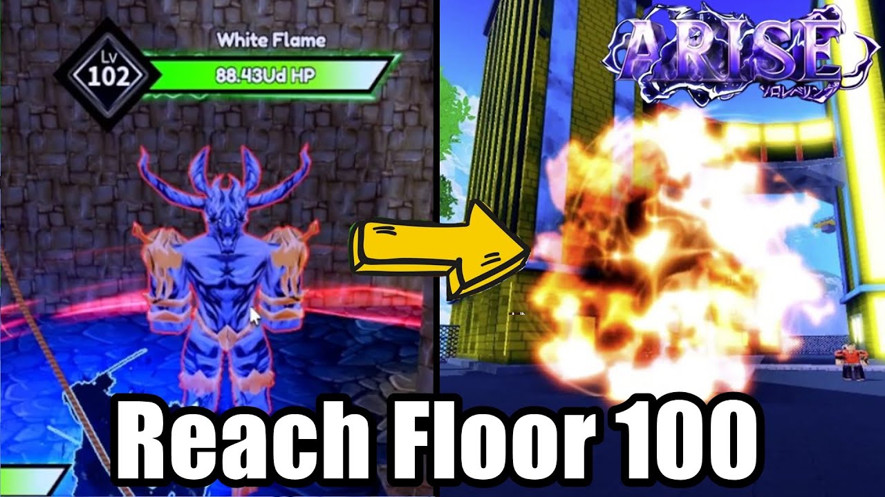 How To Reach Floor 100 Infernal Castle Easy In Arise Crossover Roblox ...