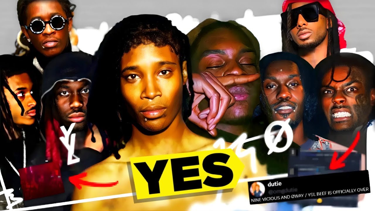 Nine Vicious, YVL, ØWAY & YSL Put The Past Behind Them.. Beef ...