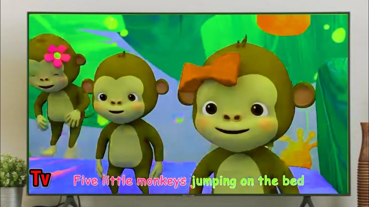 Five Little Monkeys Jumping On The Bed | Effects Compilation//Sponsored ...
