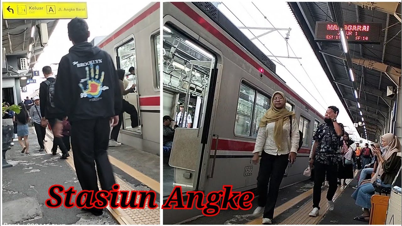 Stasiun Angke 31 Desember 2024 - YouTube