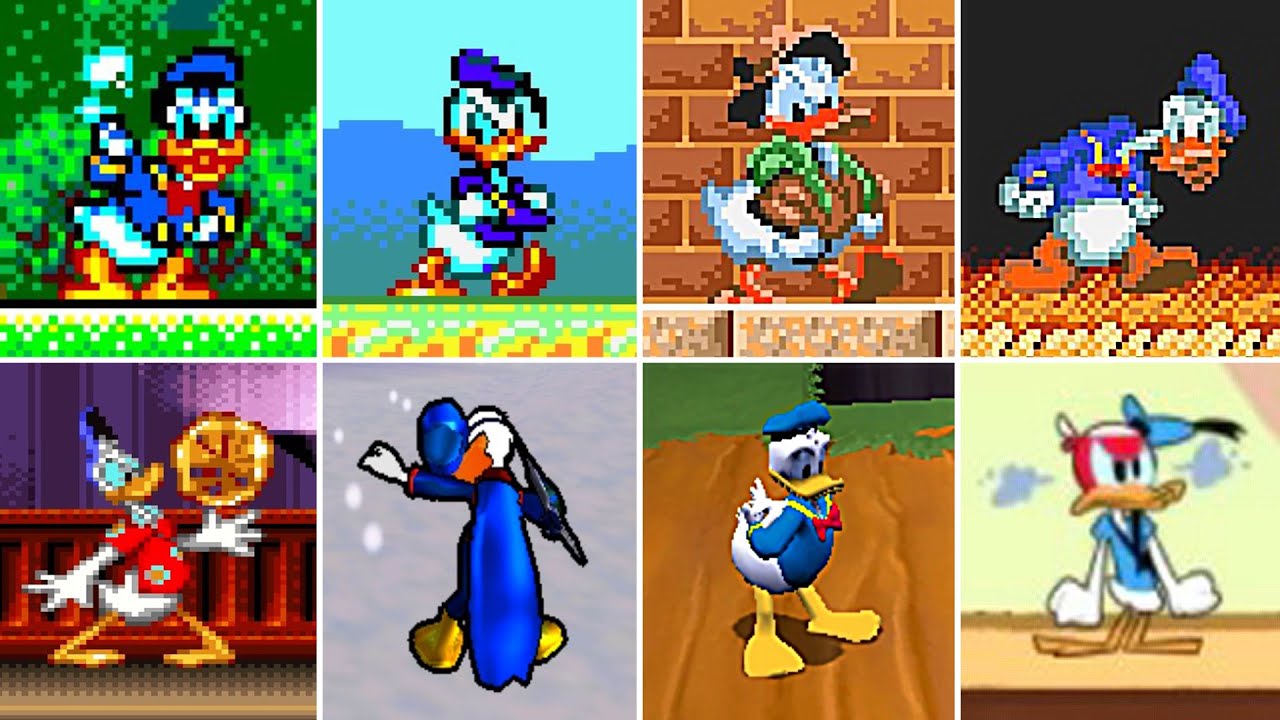 Evolution Of Donald Duck Idle Animation (1991 - 2023) - YouTube