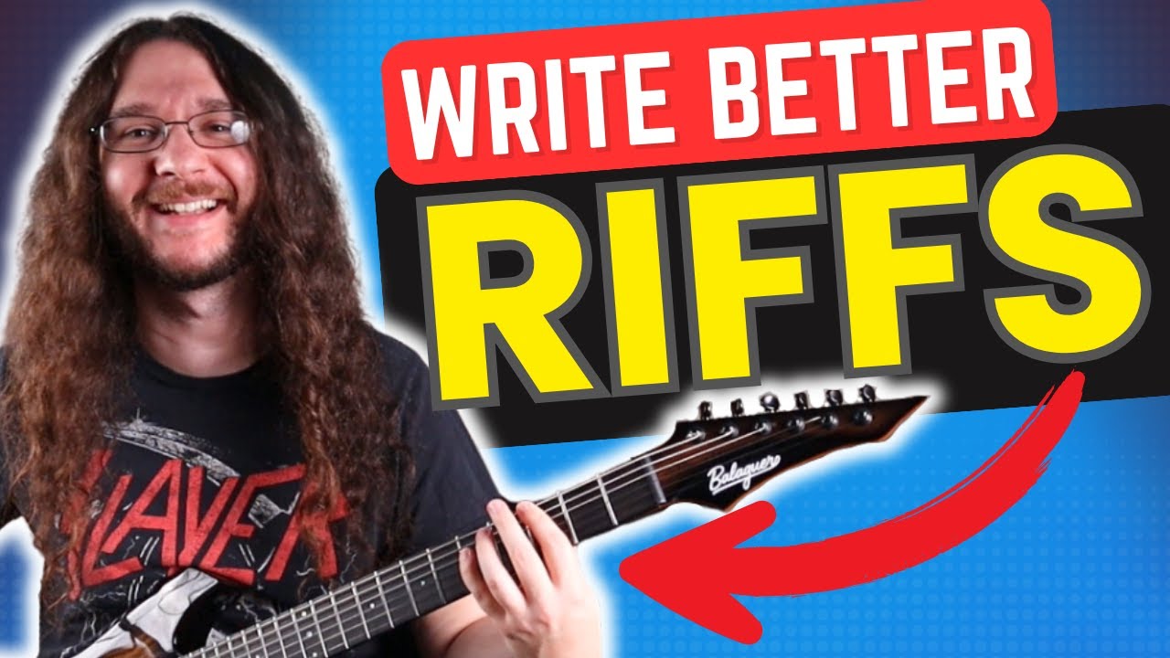 YOU Can Write AWESOME Guitar Riffs - 9 Easy Steps - YouTube
