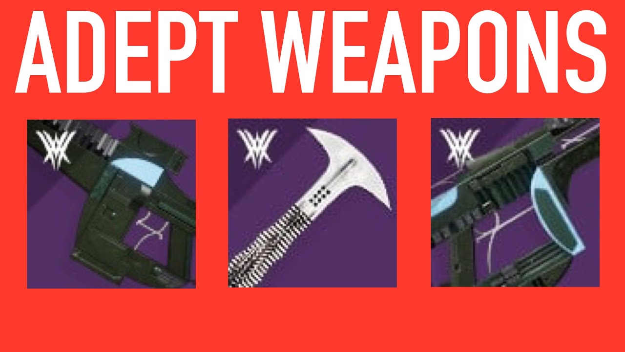 VOW OF THE DISCIPLE ADEPT RAID WEAPONS IN DESTINY 2 WITCH QUEEN - YouTube