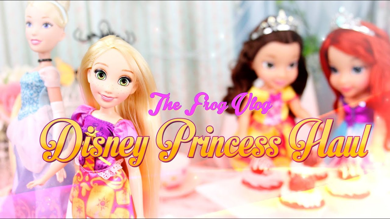 The Frog Vlog: Disney Princess Haul - YouTube