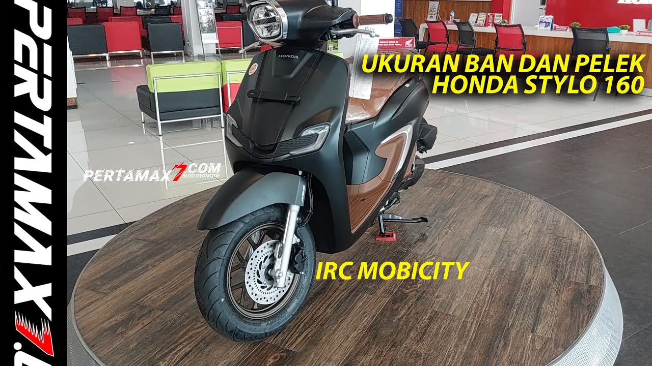 REVIEW Ukuran Velg Dan Ban Depan Belakang Honda Stylo 160 ABS Terbaru ...