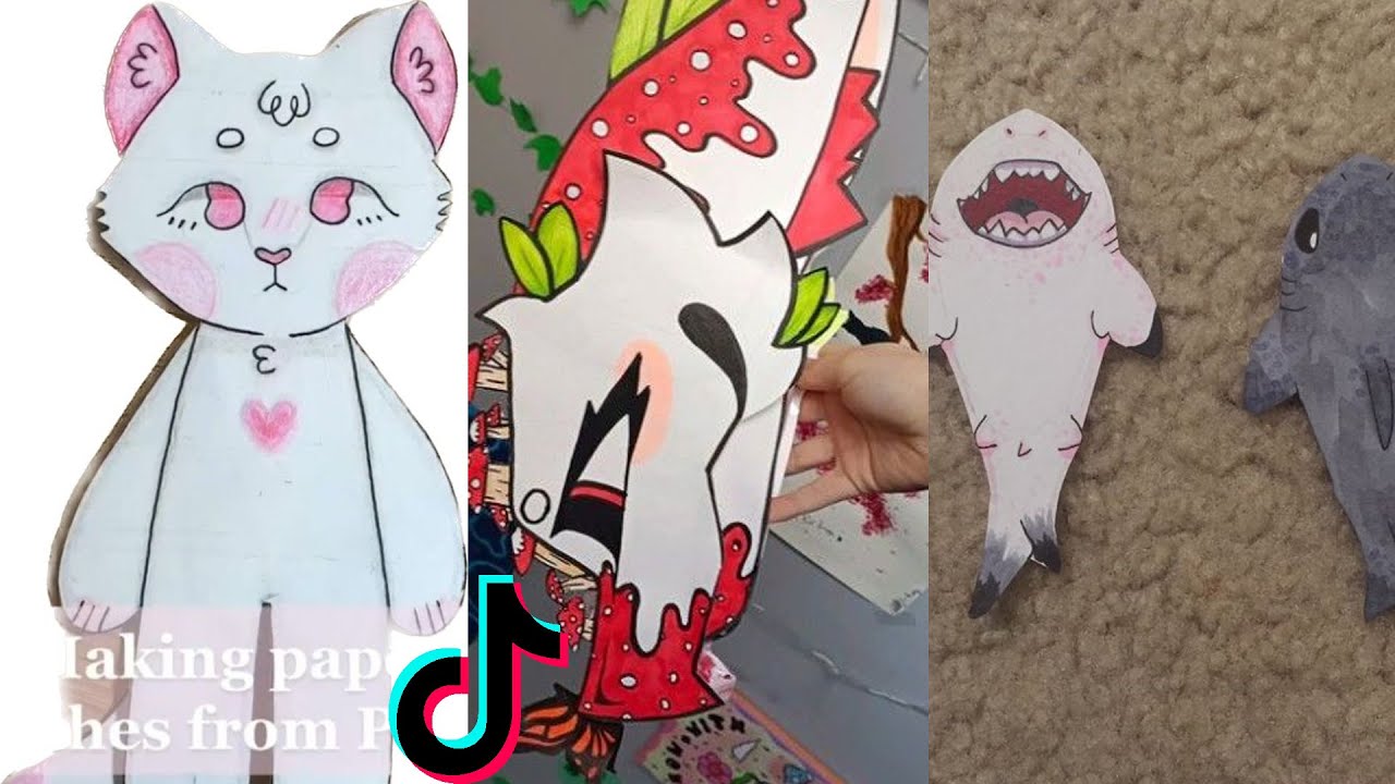 Paper Animals DIY TikTok Compilation #10 - YouTube