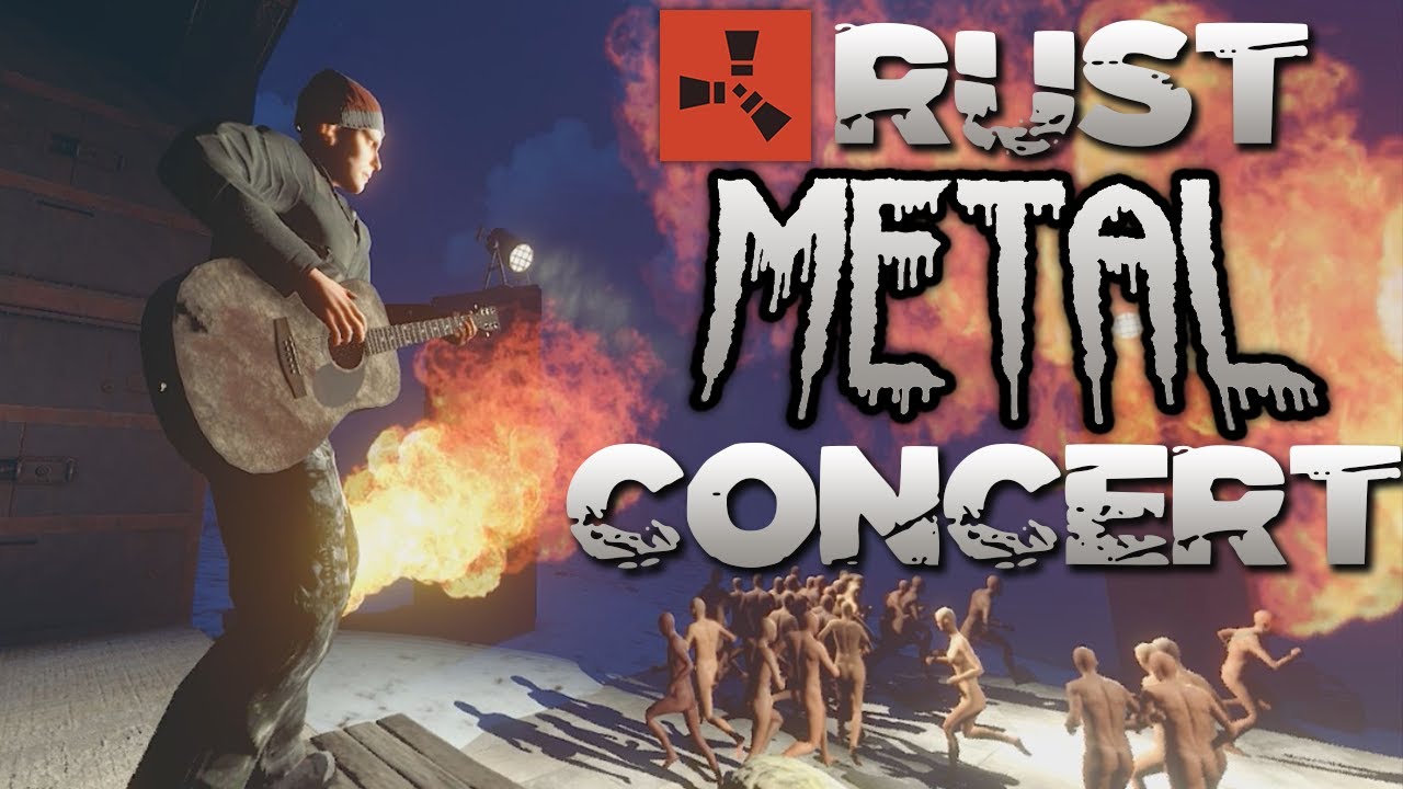 Metal Concert in Rust - with a Mosh Pit! - YouTube