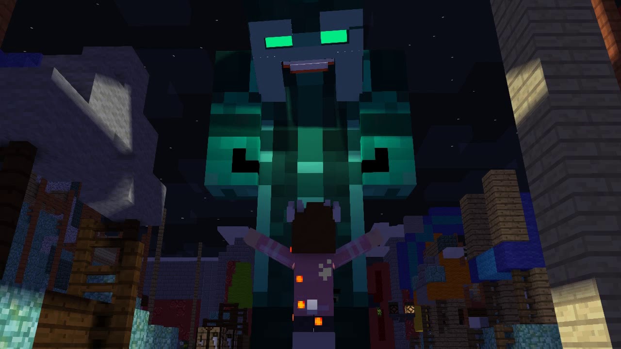 Patricia VS Prismarine Colossus (Minecraft Animation) - YouTube