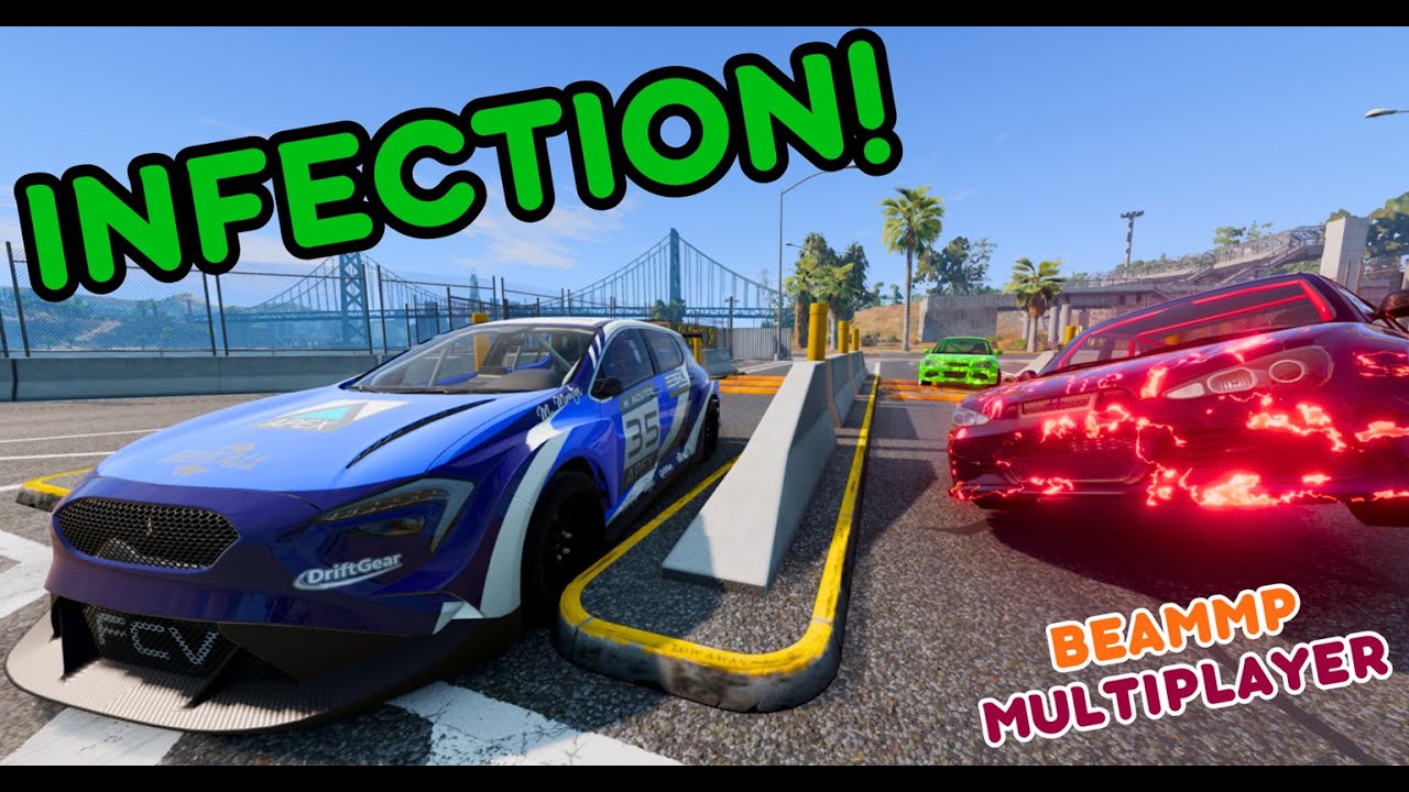 Trying to survive the infection in BeamNG Drive 🚗🦠 - YouTube