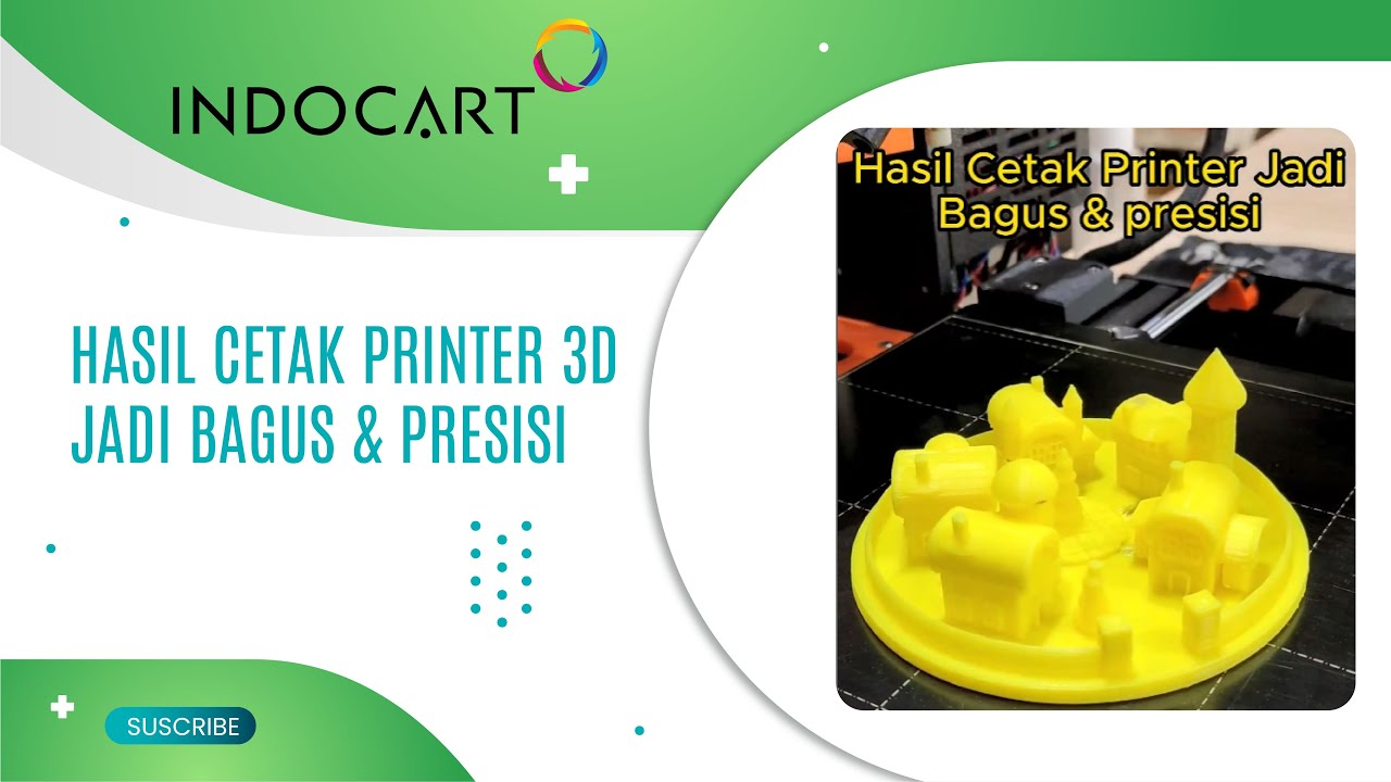 Tips and Trick Agar Hasil Cetak 3D Printer Bagus dan Presisi - YouTube