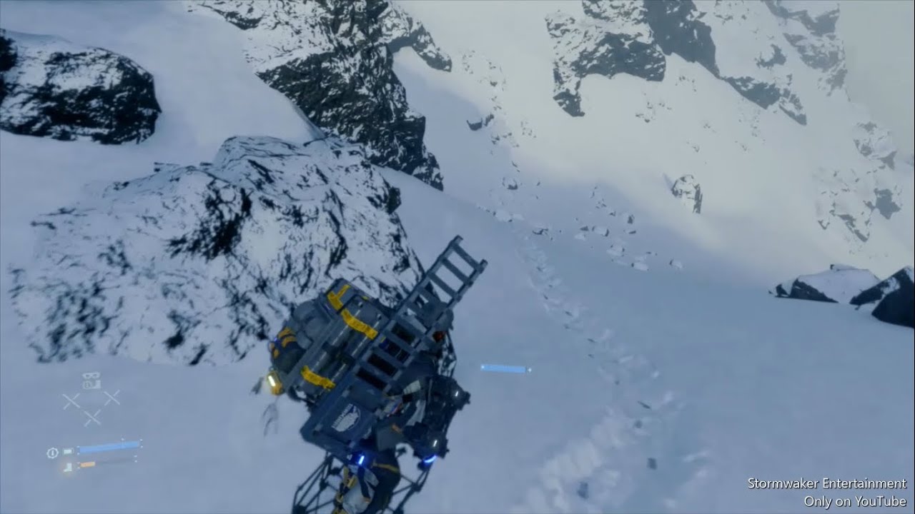 Sno-Karting (Death Stranding) - YouTube