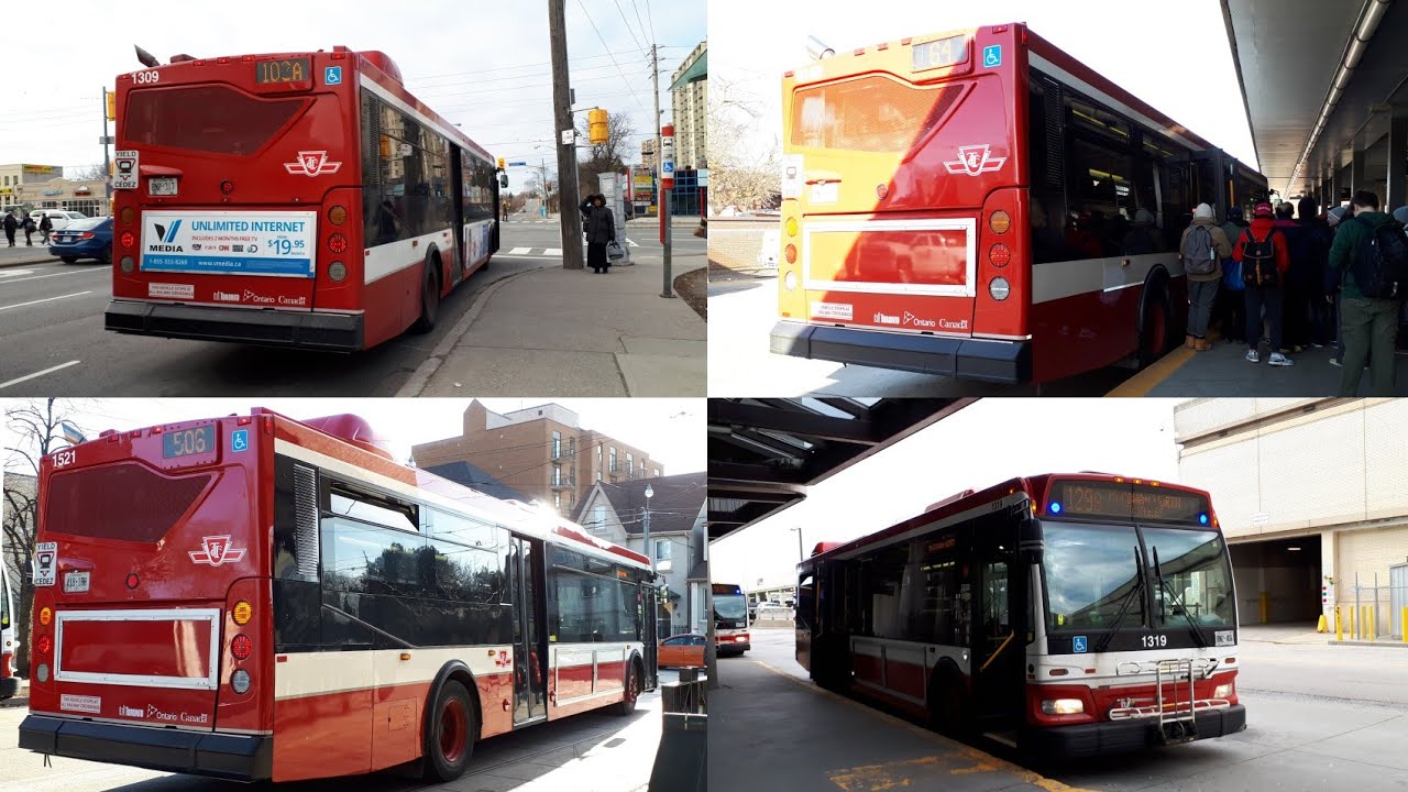 TTC Bus 135 | TTC #1208, #1275, #1283, #1285, #1309, #1319, #1521 ...