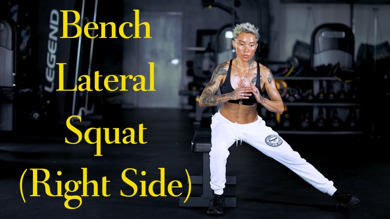 Bench Lateral Squat (Right) - YouTube