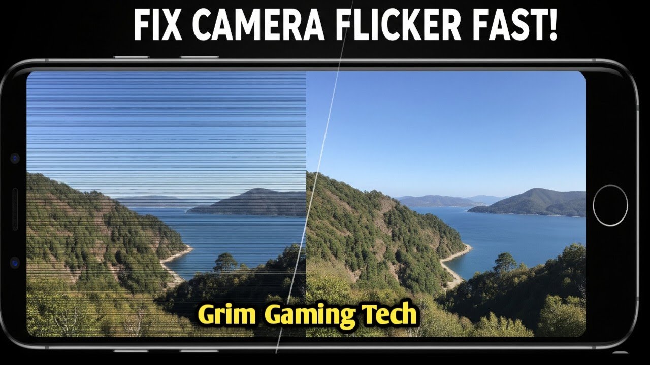 How to Fix Blinking Lines on Your Phone Camera Video Screen - How to ...