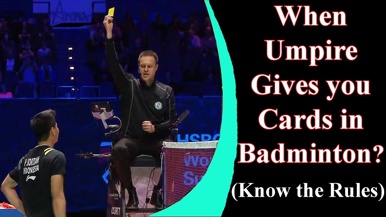 Badminton faults and cards giving rules in Hindi #badminton # ...