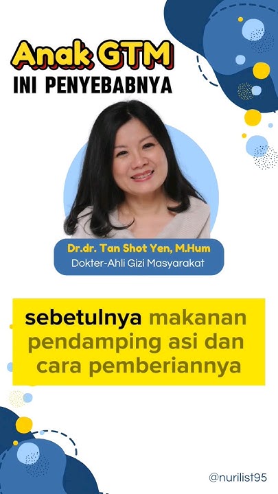 Penyebab anak GTM - YouTube