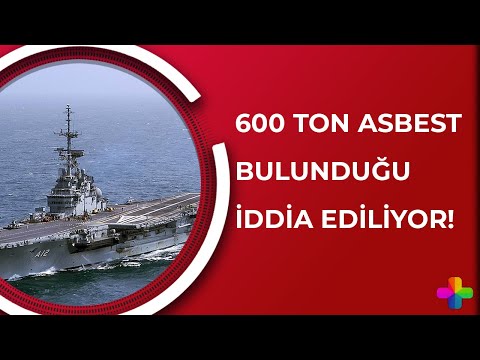 Brezilya Donanması'na ait gemi Aliağa'da sökülecek! - 600 ton asbest bulunduğu iddia ediliyor!