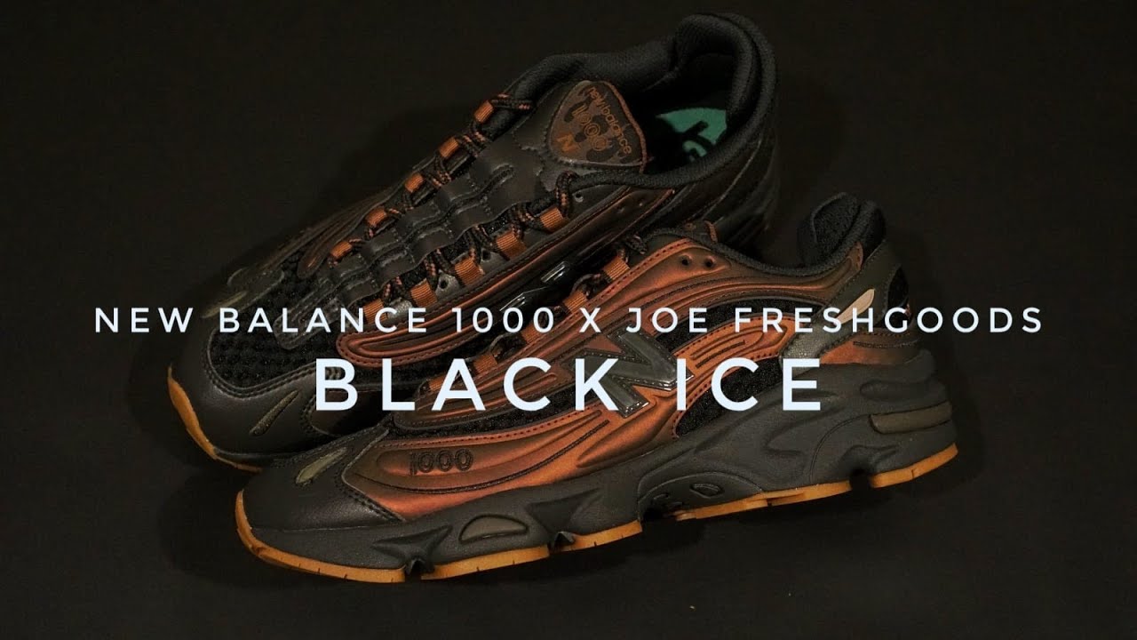 Review Unboxing Sepatu New Balance 1000 Kolaborasi Joe Freshgoods Black ...