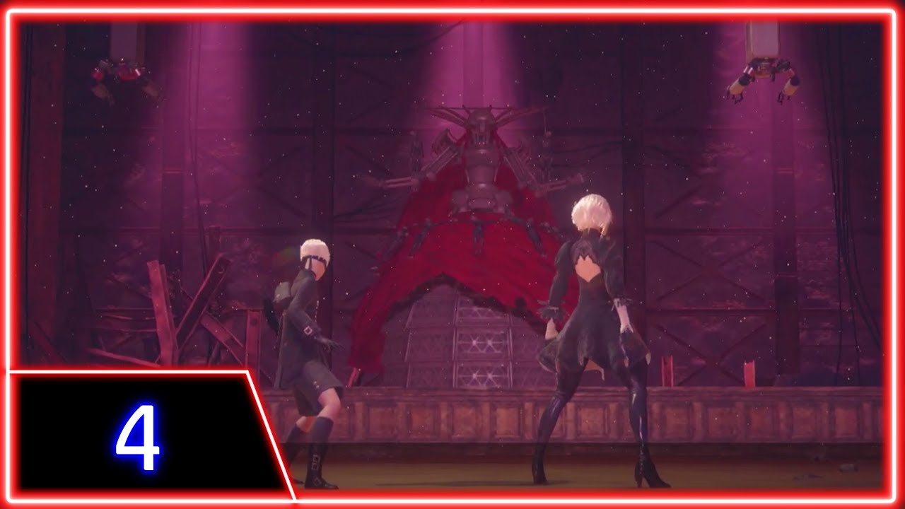 UN PARQUE DE ATRACCIONES ROBOT - NieR Automata | Capitulo 4 | Sub ...