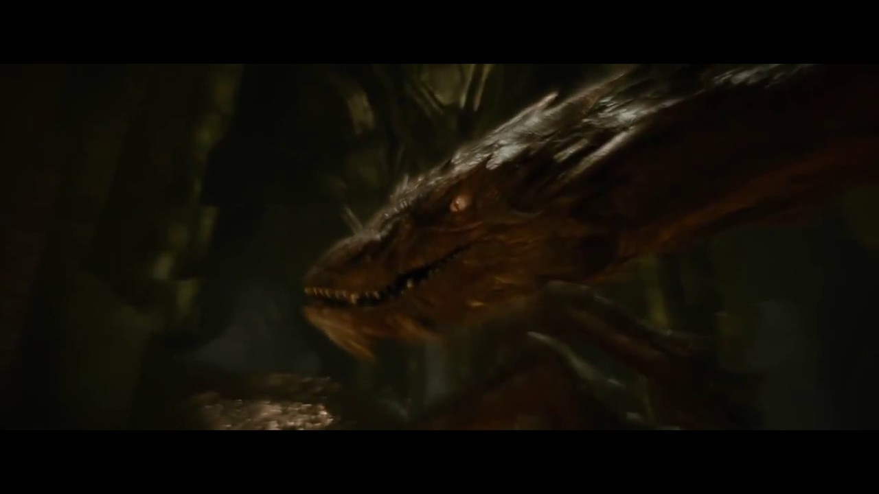 The Hobbit The Desolation Of Smaug Smaug and Bilbo '1st part' - YouTube