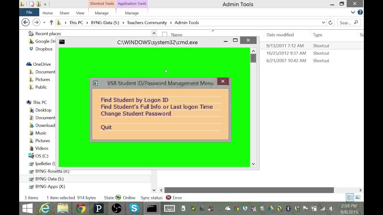 How To Change Student Passwords - YouTube