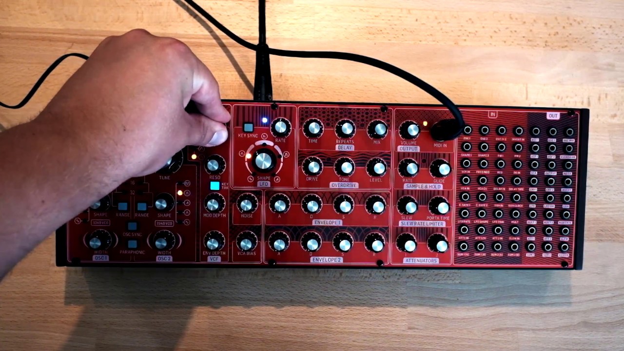 Behringer Neutron first jam - YouTube