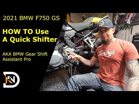 HOW TO use a Quick Shifter? Motorcycle Quick Shifters Explained for BMW F750GS and all other brands.