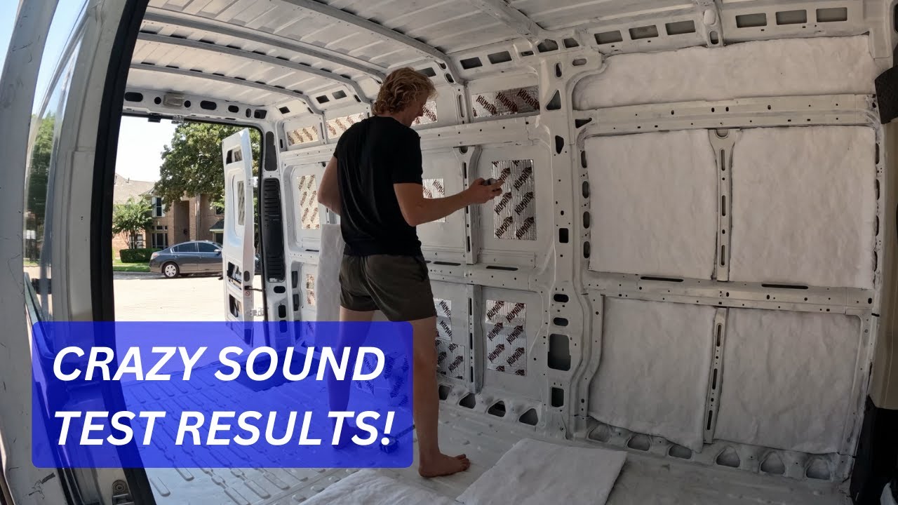 Vanlife Van Build E03 | Sound Mats and Insulation - YouTube