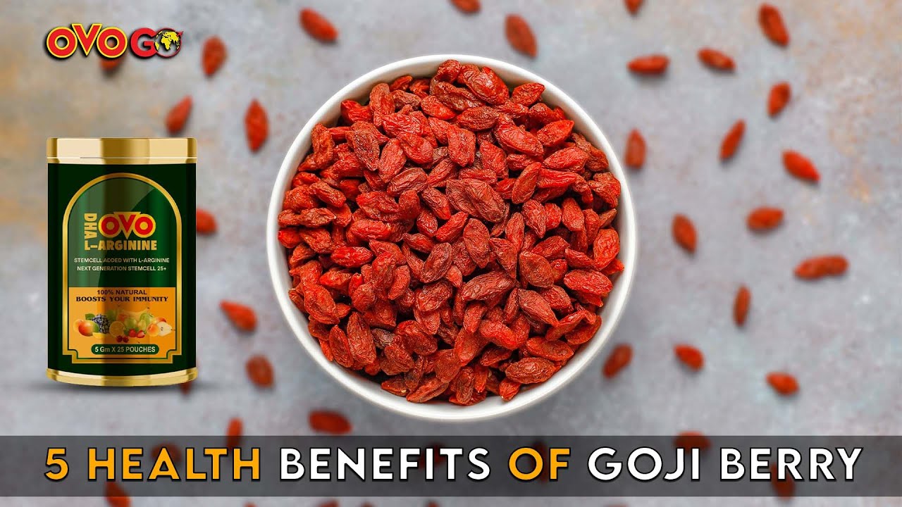 5 HEALTH BENEFITS OF GOJI BERRY - YouTube