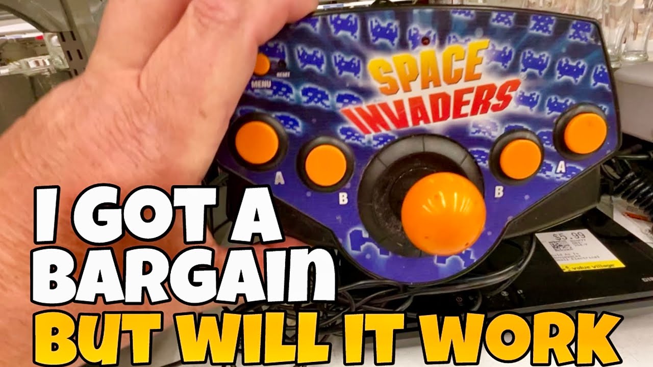 Vintage 20 Year Old Space Invaders Game, Will it work, how bad was this ...